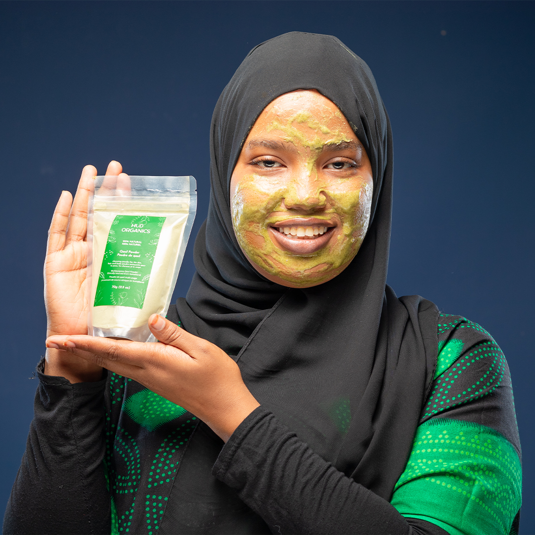 Hud Organics Qasil Powder – 100% Natural Beauty Treatment for Skin & Hair